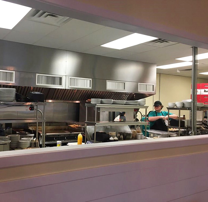 Where the magic happens. An open kitchen is a restaurant's way of saying, "We've got nothing to hide and everything to show off."