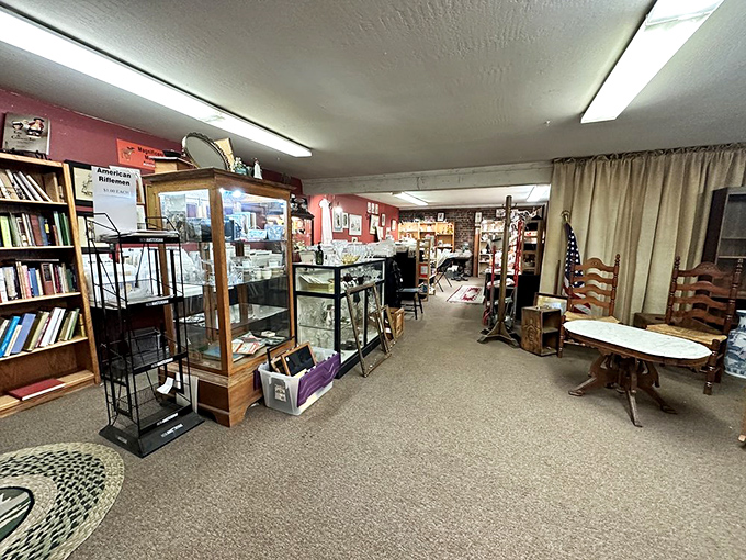 Another wing of the labyrinth reveals more treasures waiting to be discovered. The hunt continues down aisles where yesterday's ordinary becomes today's extraordinary.