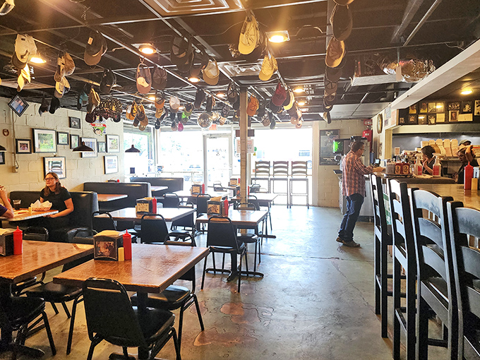 The dining room hums with conversation and anticipation—a democratic space where everyone is united by the promise of satisfaction.