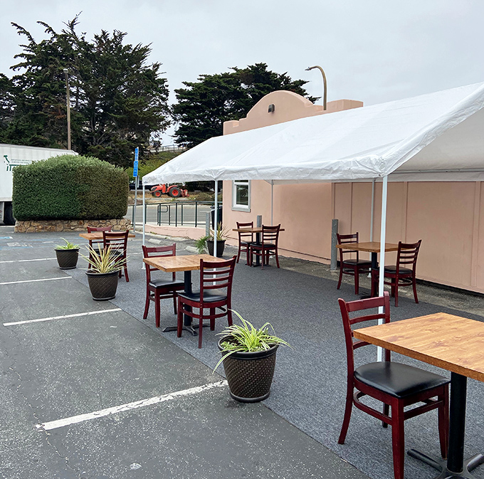 Pandemic-era outdoor dining proves that great food tastes just as good under a tent as it does under a roof.