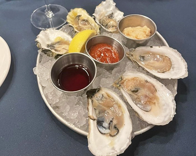 Oysters on ice&mdash;nature's perfect appetizer. Each briny morsel tells a story of cold, clean waters and patient harvesting.