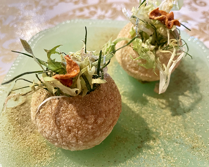 These delicate spheres are like flavor grenades&mdash;one bite and the explosion of spice and texture will leave you speechless.