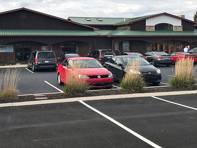 A packed parking lot is the universal sign language for "the food here is worth waiting for." Locals know where to find the good stuff.