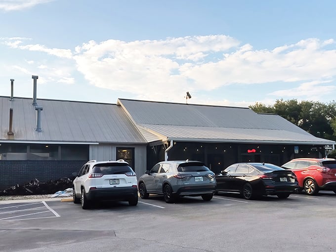 Even the parking lot fills up fast&mdash;a testament to locals' devotion. In Florida food math, full parking equals empty plates and happy stomachs.