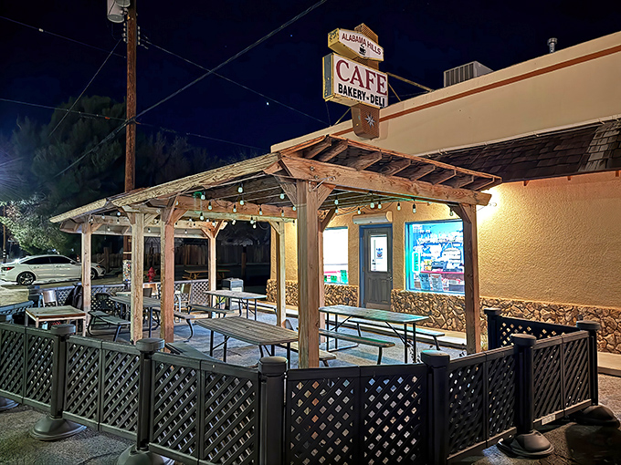 The outdoor patio offers mountain air with your meal&mdash;nature's appetite enhancer and the perfect setting for post-breakfast food comas.