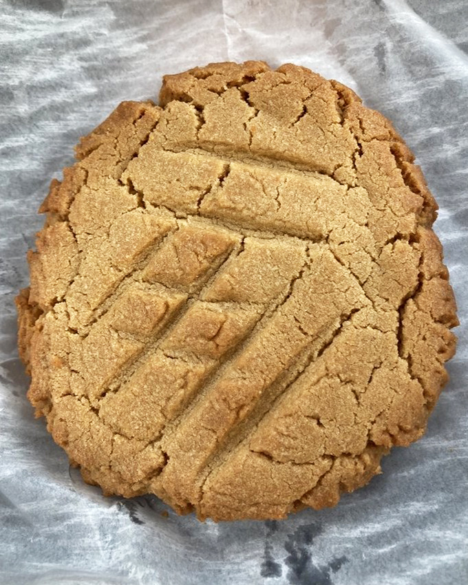This peanut butter cookie isn't just dessert&mdash;it's architecture, engineering, and comfort all wrapped in a perfect golden package.