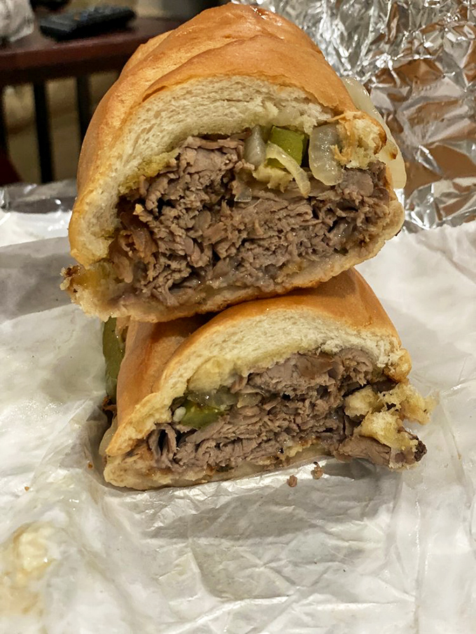 This Italian sub isn't just a sandwich&mdash;it's architectural perfection with layers of meat, cheese, and veggies in ideal proportion.