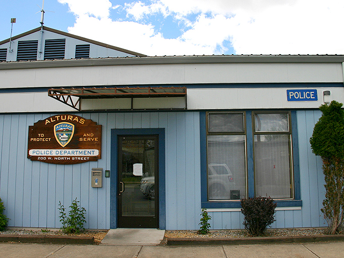 Alturas Police Department's modest headquarters reminds us of a time when law enforcement knew every resident by name and most problems were solved with conversation.