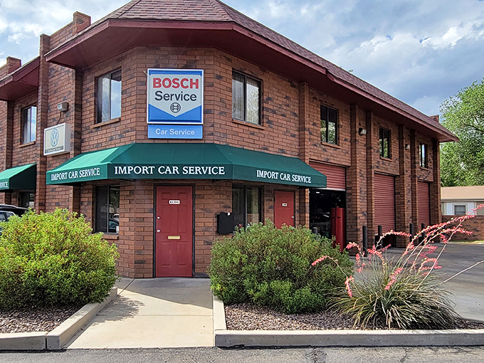 Local businesses with character line Prescott's streets. This import car service probably has mechanics who know your vehicle's life story.