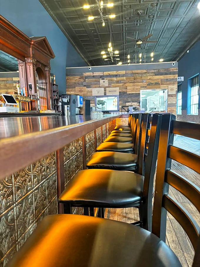 Fricker's serves up the kind of unpretentious comfort food that makes dieting feel like a concept invented by people who hate joy.