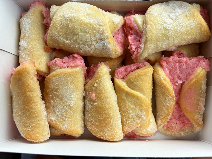 Raspberry kolaches that strike the perfect balance between "I should share these" and "I regret nothing."