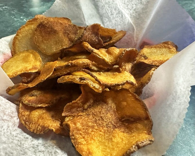 Homemade potato chips that shatter with each bite&mdash;the kind that make you wonder why you ever settled for the bagged version.