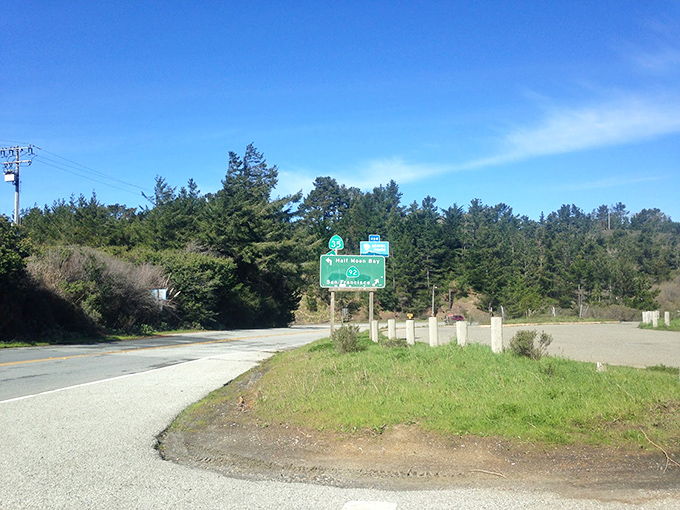 Road signs pointing to adventures in all directions &ndash; the highway equivalent of a "Choose Your Own Adventure" book for grown-ups.