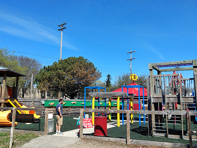 The zoo where animals have Midwest manners and peacocks strut like they own the place.