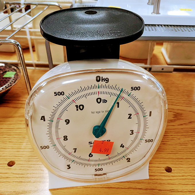 A kitchen scale with stories to tell&mdash;it's weighed ingredients for countless birthday cakes and holiday cookies across Virginia.