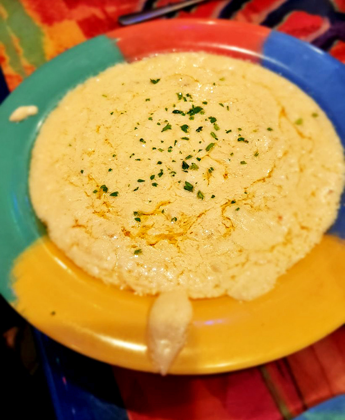 She-crab soup so velvety and rich it could run for office in Palm Beach and win on flavor alone.