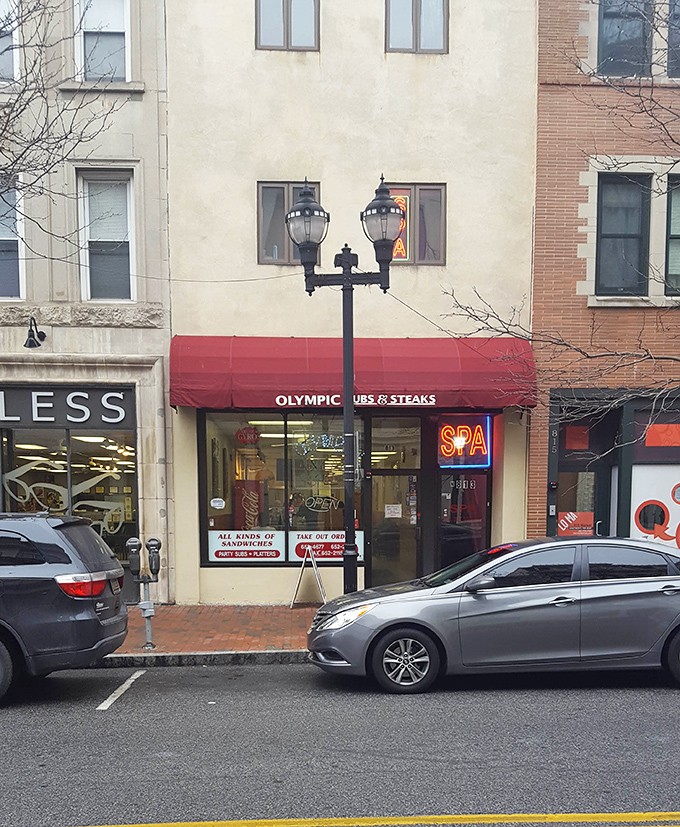 From the street, Olympic's modest exterior belies the culinary treasures within. Like finding a secret passage to flavor country in downtown Wilmington.