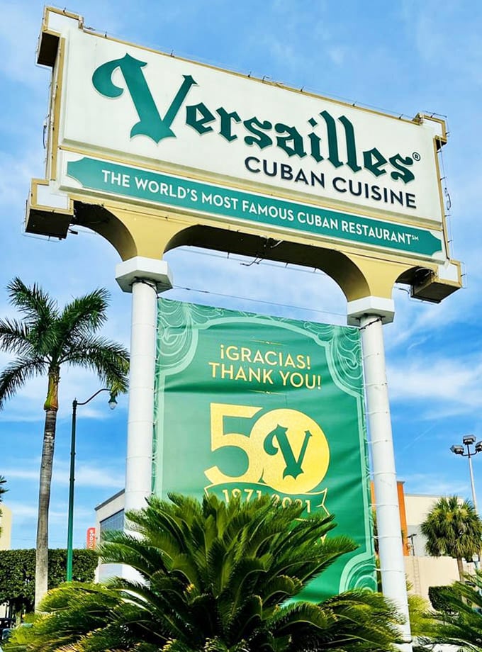 Fifty years and counting &ndash; that sign has welcomed more hungry visitors than Disney World.
