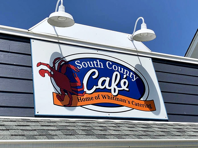 The iconic crab-adorned sign announces your arrival at seafood paradise. In Maryland, when a crab points the way, wise travelers follow without question.