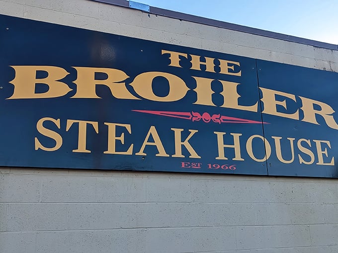 The sign says it all: established 1966. While California trends come and go faster than avocado toast, The Broiler remains gloriously, deliciously constant.