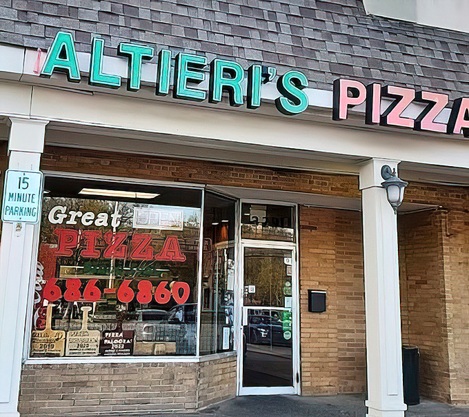 The storefront might be humble, but those award plaques in the window tell you everything you need to know about what's inside.