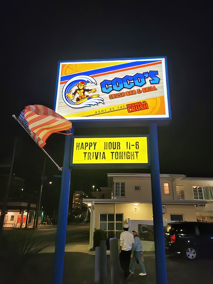 The neon beacon that's guided hungry travelers and thirsty locals alike, with the added bonus of trivia night&mdash;because drinking is smarter in groups.