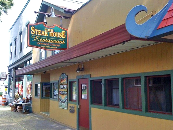 The iconic green and gold sign has guided hungry travelers to this Wellsboro institution for years. Some landmarks you follow your stomach to find.