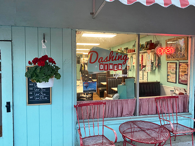 The entrance doesn't just welcome you&mdash;it promises a meal worth remembering in a setting that feels like a warm embrace from a bygone era.