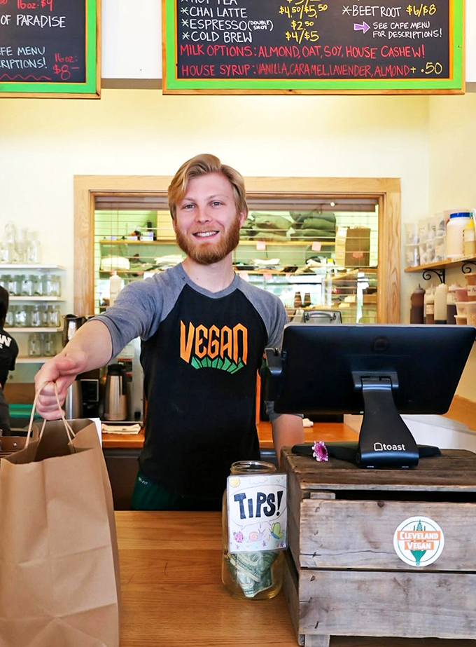 The enthusiasm behind the counter is as genuine as the ingredients. When someone hands you food with this much joy, you know you're in for something special.