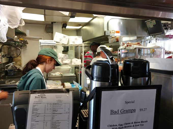 That iconic red sign has become a beacon of breakfast hope for generations of Chapel Hill residents, students, and visitors seeking biscuit perfection.