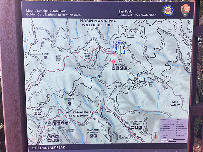 The park map reveals a spider web of possibilities&mdash;each trail a different story waiting to be written with your hiking boots.