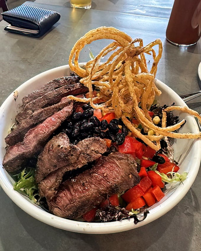 Steak salad for those moments when you want to feel healthy while still indulging completely.