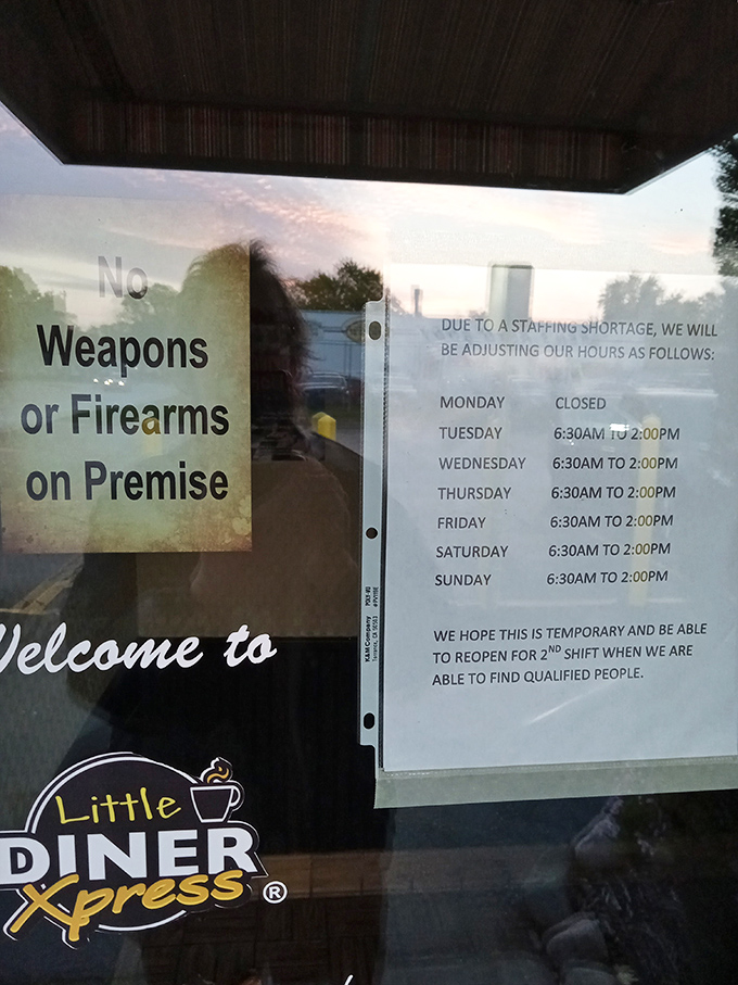 Even their hours sign tells a story of dedication. Six days a week of breakfast bliss&mdash;plan accordingly and arrive hungry.