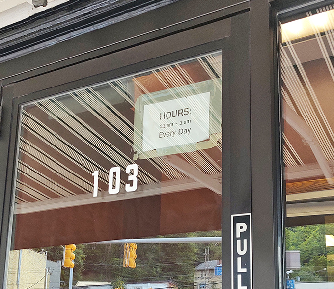 "11am - 4am Every Day" might be the most beautiful poetry ever written. Pizza available almost around the clock? That's civilization at its peak.