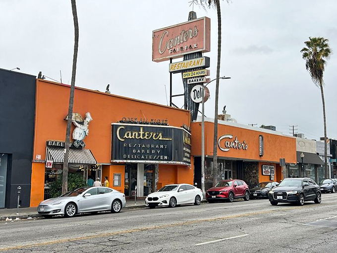 The unmistakable orange exterior has been a Fairfax Avenue landmark for generations, a constant in a city that sometimes feels like it's constantly reinventing itself.