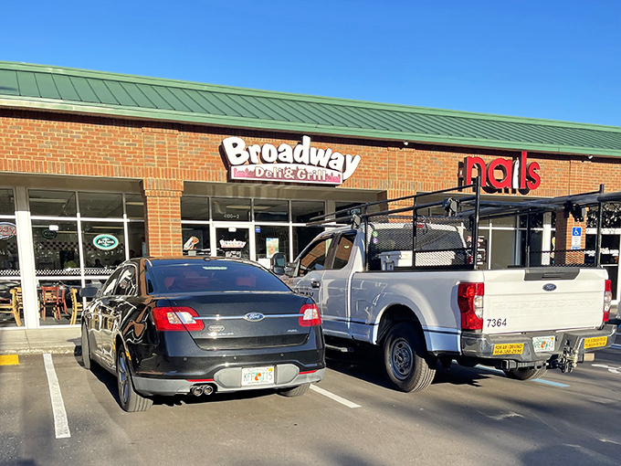 No valet parking, no dress code&mdash;just cars parked directly in front of sandwich paradise, as nature intended.