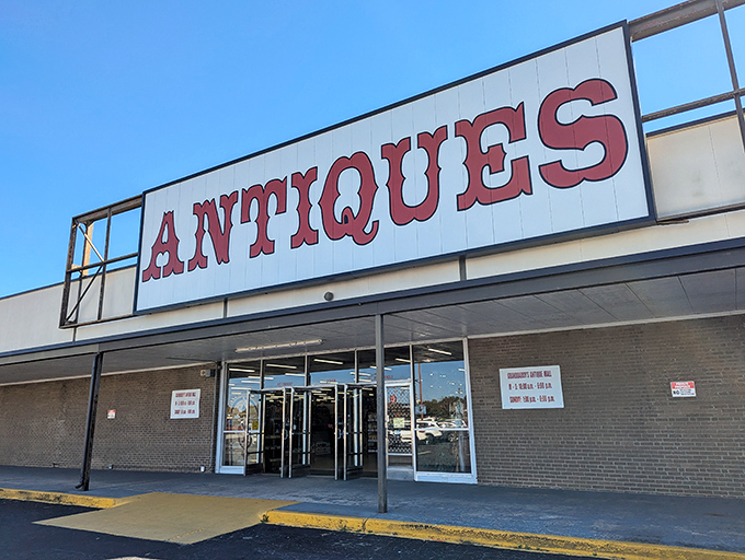 The unassuming exterior hides treasures that would make any collector's heart skip several delighted beats.