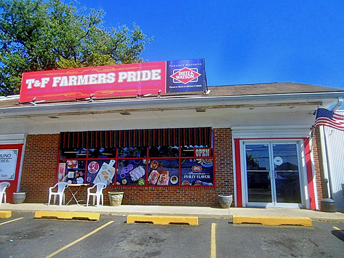 The storefront stands proud like a neighborhood institution that knows exactly what it's doing and why it matters.