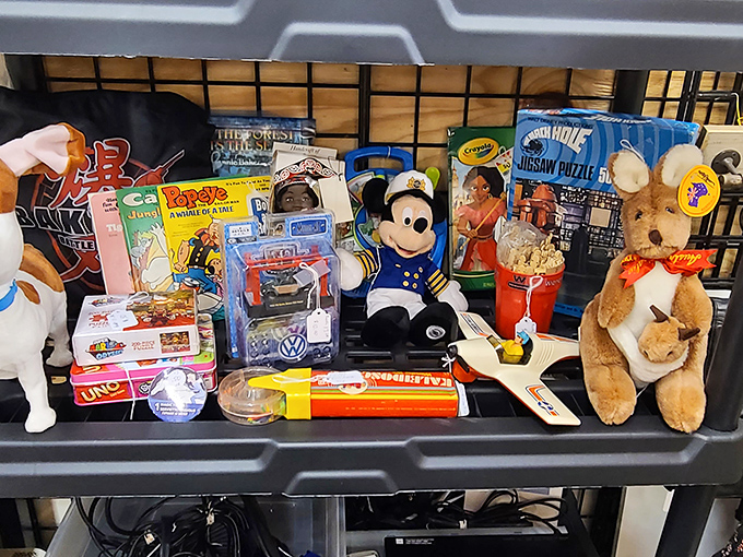 Childhood nostalgia by the shelf&mdash;from Mickey Mouse to teddy bears, these toys bridge generations without emptying wallets.