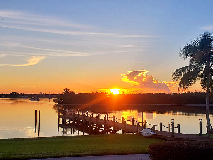 Dock of dreams: where sunset sailors return home to affordable paradise. The golden hour show plays daily, no subscription required.