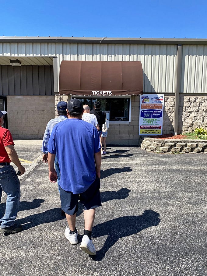 The ticket booth&mdash;that magical threshold where a few dollars transforms into hours of treasure hunting and unexpected discoveries.