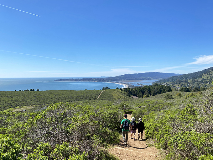 The trail beckons like a whispered promise: "Follow me and I'll show you views that will make your Instagram followers weep with envy."