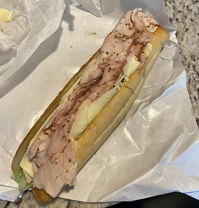 This turkey hoagie isn't trying to be healthy&mdash;it's trying to be delicious, and succeeding magnificently with every perfectly proportioned bite.