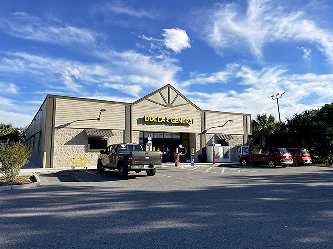 The Dollar General&mdash;Altoona's version of a department store. Where else can you buy garden hoses, birthday cards, and milk in one trip?