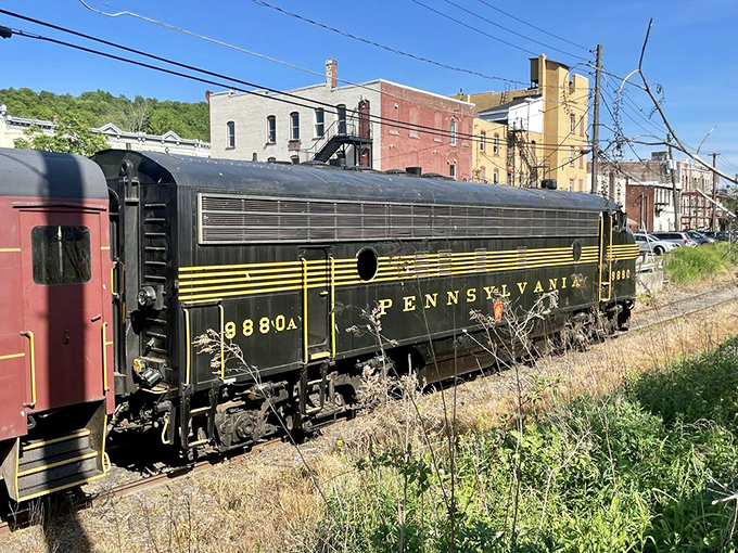 This vintage diesel beauty in classic Pennsylvania Railroad livery isn't just transportation&mdash;it's a rumbling, rolling reminder of when American engineering ruled the rails.