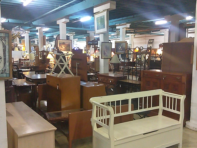 Furniture heaven for vintage lovers &ndash; where that perfect mid-century credenza or farmhouse bench is waiting to find its forever home.