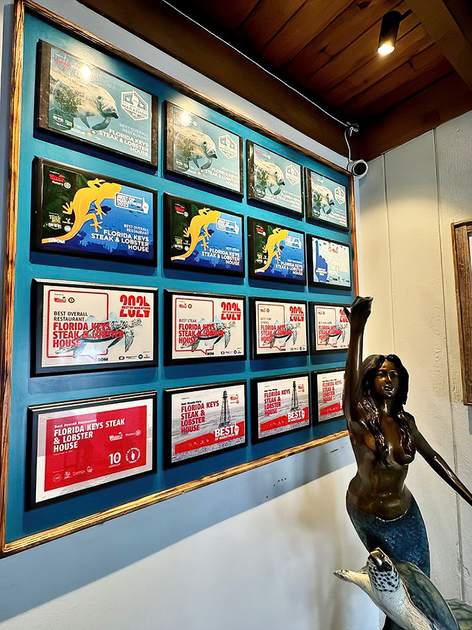 The wall of accolades isn't just bragging&mdash;it's documentary evidence that sometimes the best places aren't just hyped on social media but actually deliver on their promises.