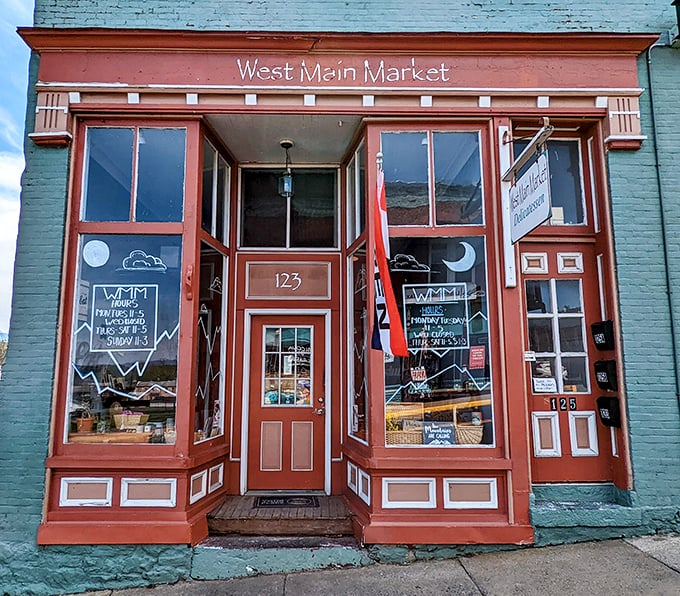 West Main Market's charming storefront promises local treasures and conversations that last longer than your shopping list&mdash;exactly as it should be.
