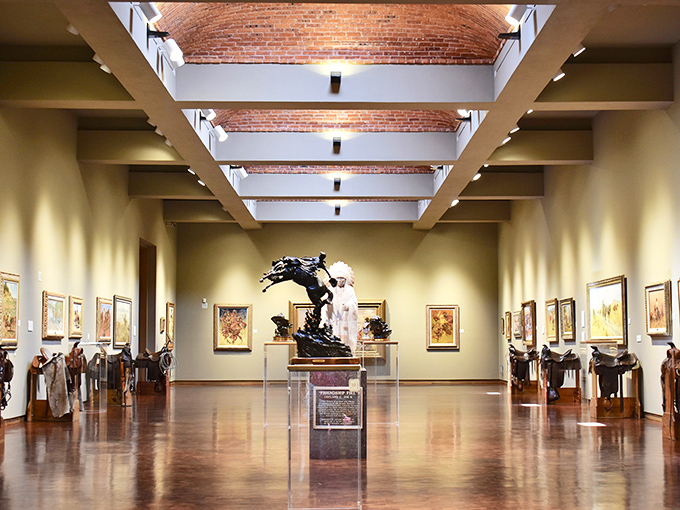 The Museum of Western Art houses impressive collections that celebrate the American West, with exhibits that rival those in much larger cities.