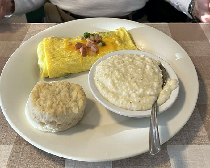 That first cup of diner coffee&mdash;the liquid courage needed before deciding between biscuits and gravy or pancakes. Why not both?